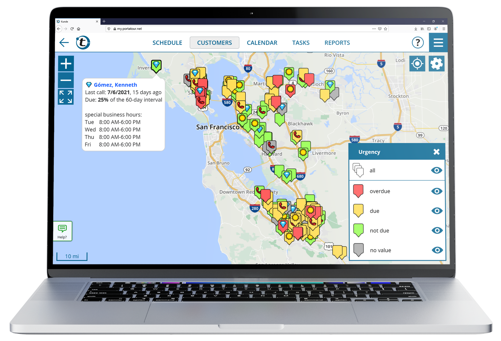 Route Management Software QuyaSoft