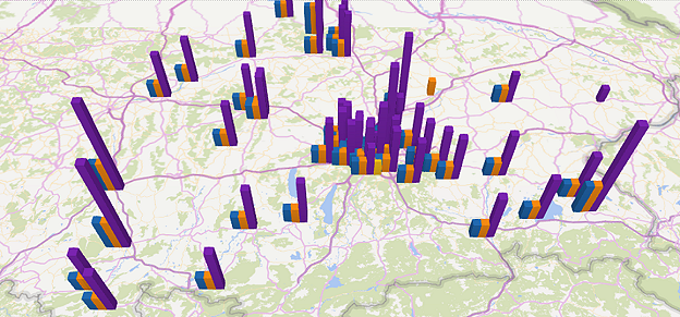 Analyze field reps’ call reports on a map with Excel & Power Map